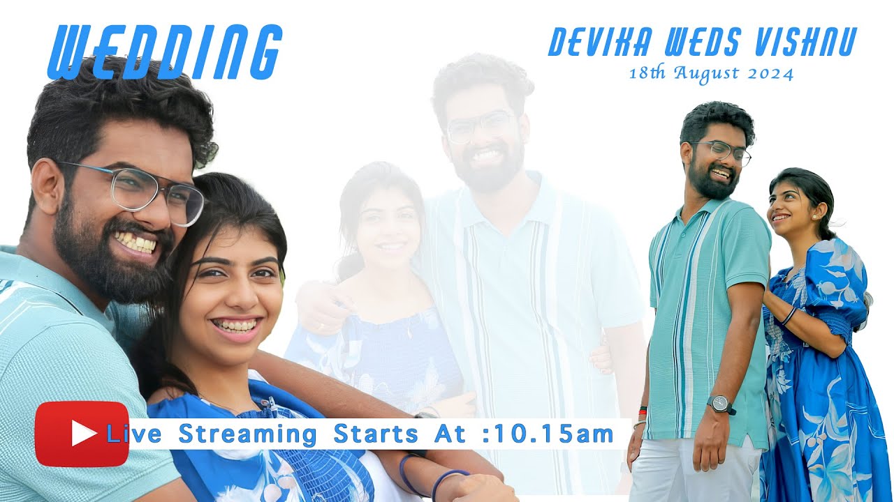 DEVIKA with VISHNU Wedding Ceremony Live Stream - YouTube