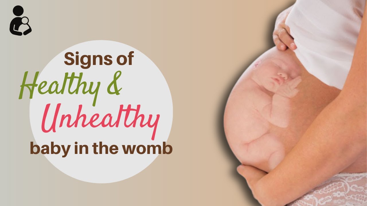 Signs of a Healthy and Unhealthy Baby in the Womb - YouTube