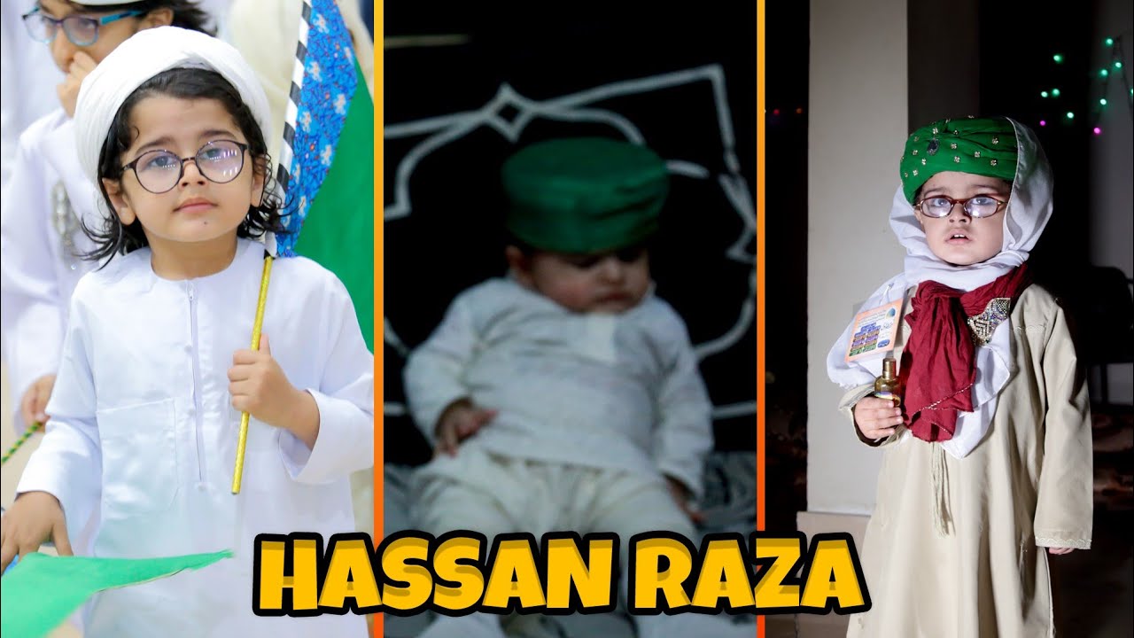 Childhoods || Hassan Raza Attari with Maulana Ilyas Qadri || #hassan # ...