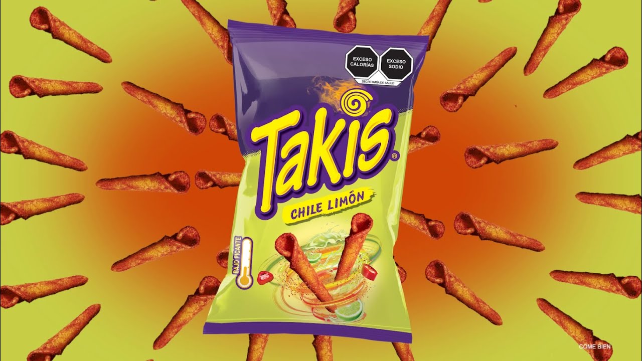 Takis® Chile Limón, bajo picante mucho sabor a limón. - YouTube