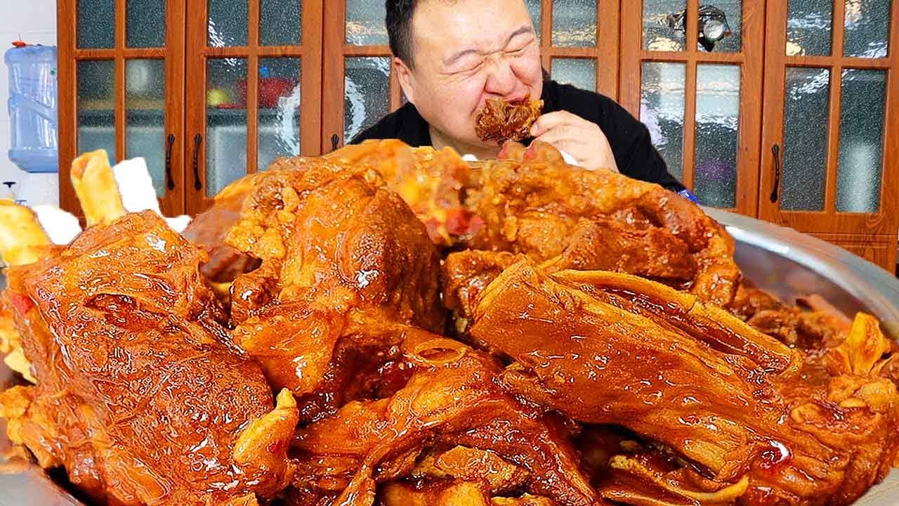 10 catties of lamb chops to make "red braised lamb", spicy Q bomb ...