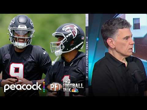 Atlanta Falcons' QB competition open between Tua, Penix and Rush | Pro Football Talk | NFL on NBC
