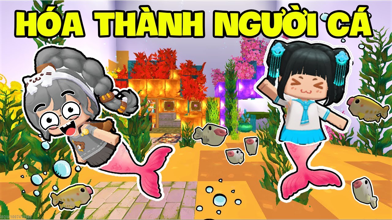 SAMMY CÙNG MÈO SIMMY HÓA THÀNH NGƯỜI CÁ TRONG LÀNG HERO TEAM | SINH TỒN ...