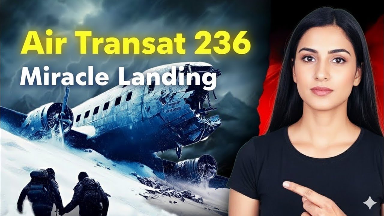 ️ The Most Unbelievable Plane Survival Story | Air Transat 236 Miracle ...