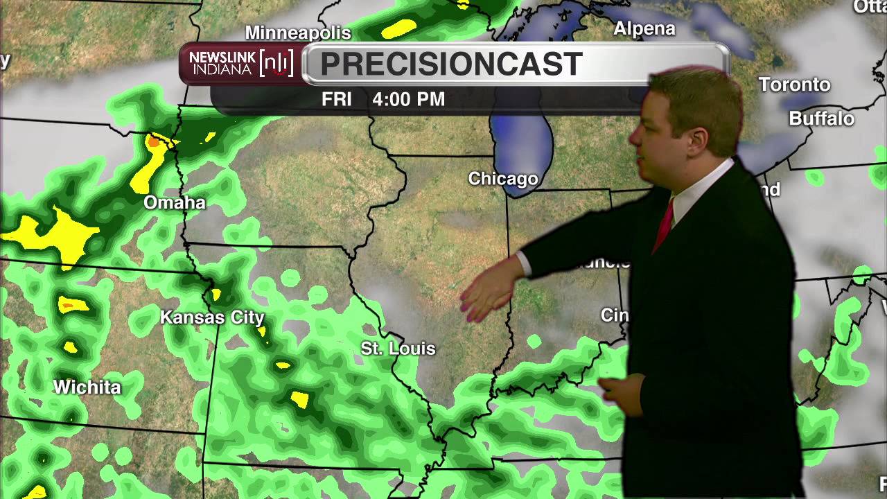 NewsLink Indiana Weather April 14, 2015 - Michael Behrens - YouTube