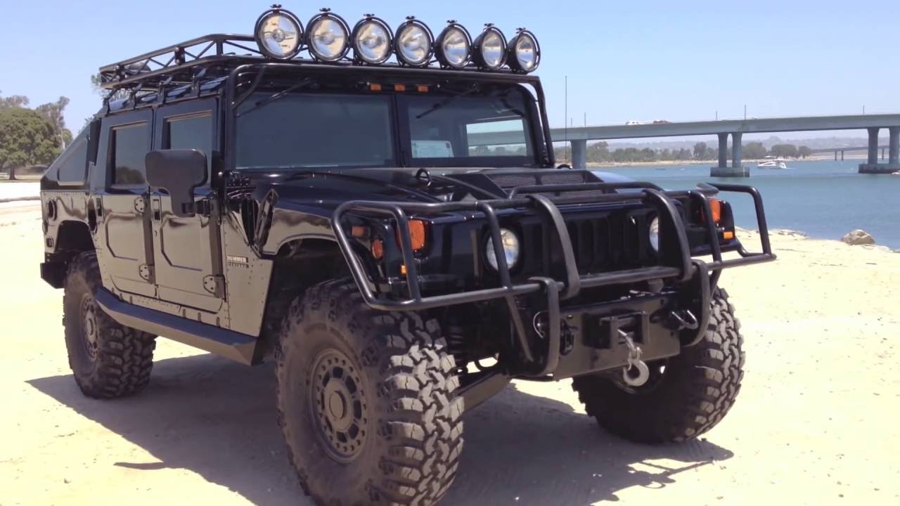 hummer h1 slant back duramax conversion - YouTube