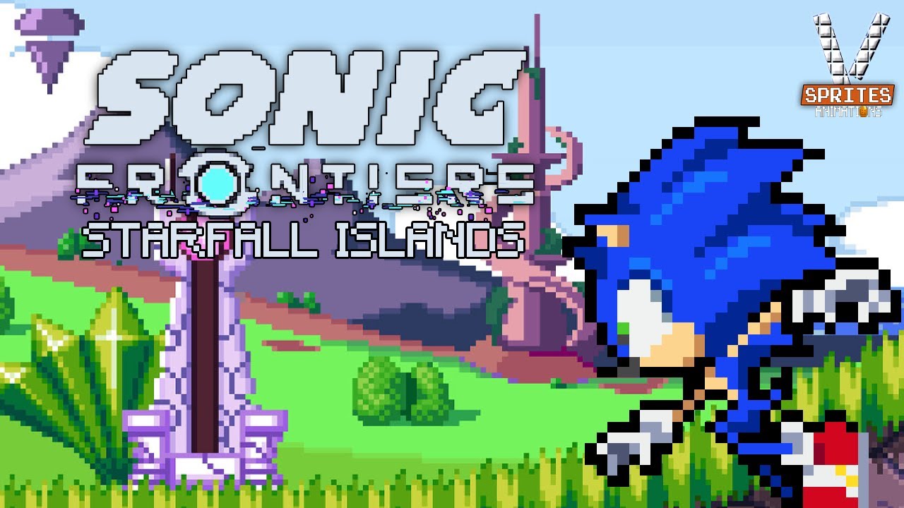 Sonic Frontiers Starfall Islands Sprite Animation Trailer - YouTube
