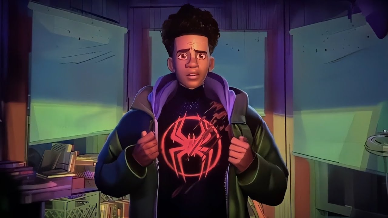 Miles Tries to Tell His Mom He's the Spiderman Spider Man Across the ...