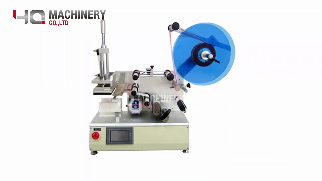 table top labeling machine for square flat and round bottles 3 in 1 ...