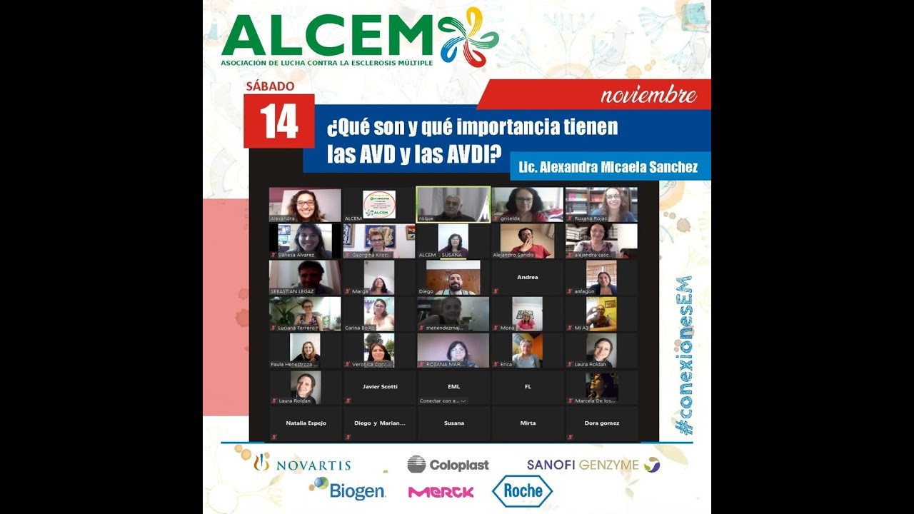 ¿Qué son y qué importancia tienen las AVD y las AVDI? (14 de noviembre ...