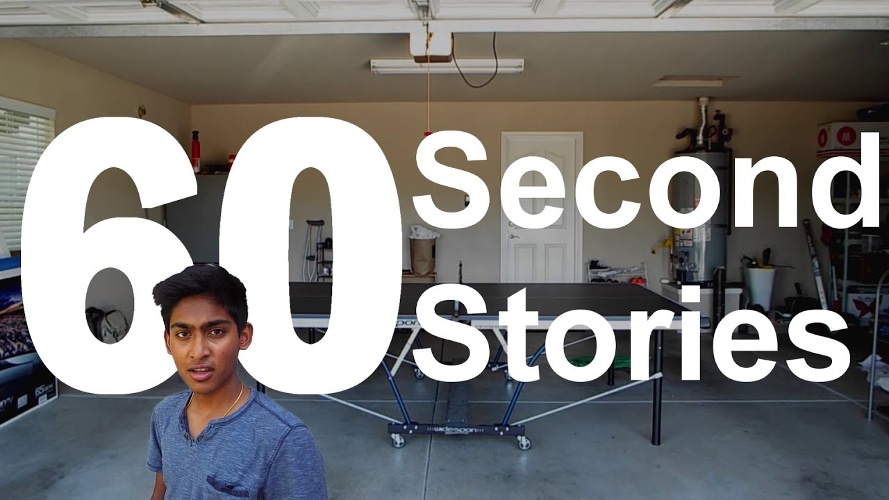 60 Second Stories: Deepak Plays Ping Pong - YouTube