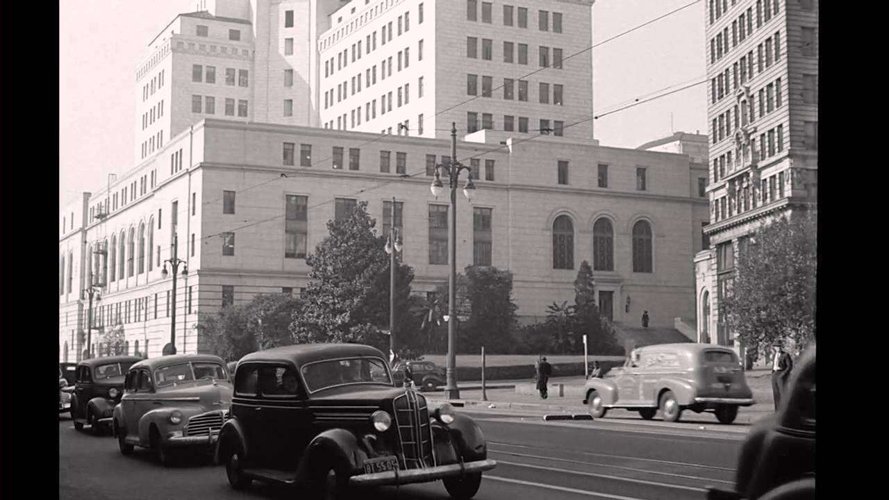 1944 Los Angeles Street Scene - YouTube