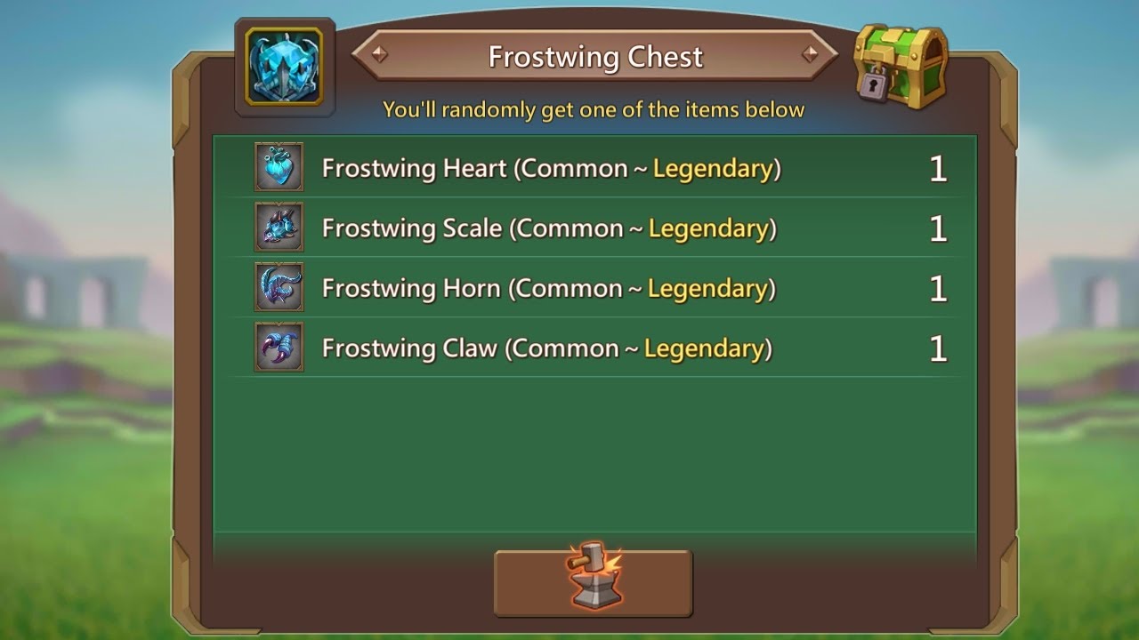 opening 140+ frosting chest | eye defender | #lordsmobile - YouTube