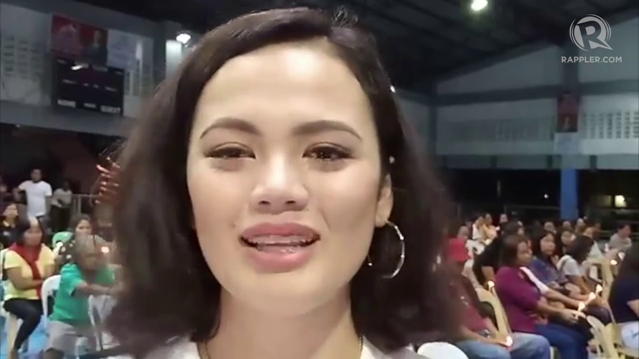 Daughter of Mayor Carlwyn Baldo comes home to support her father - YouTube
