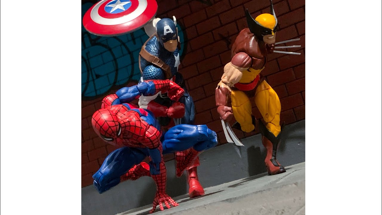 Marvel legends toy photography - YouTube