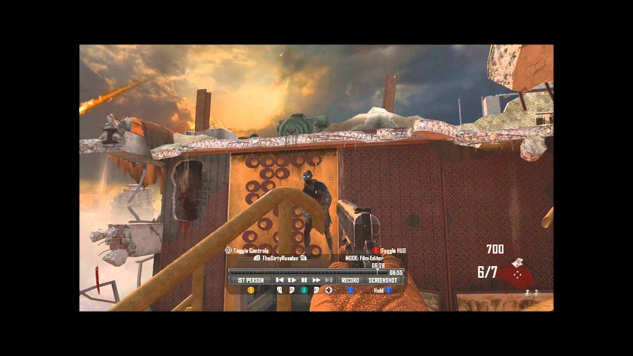 The Flying Zombie On Die Rise Black Ops 2 - YouTube