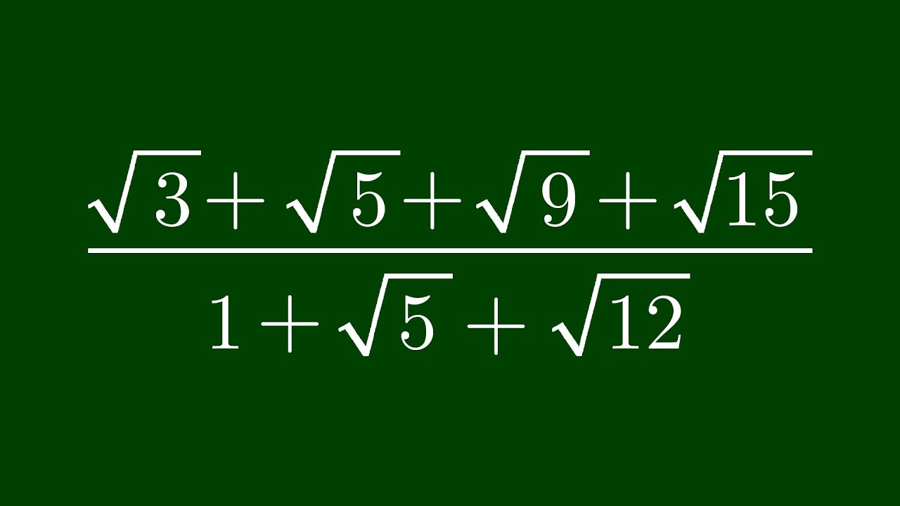 A Nice Algebra Problem | Math Olympiad | Can You Solve This? - YouTube