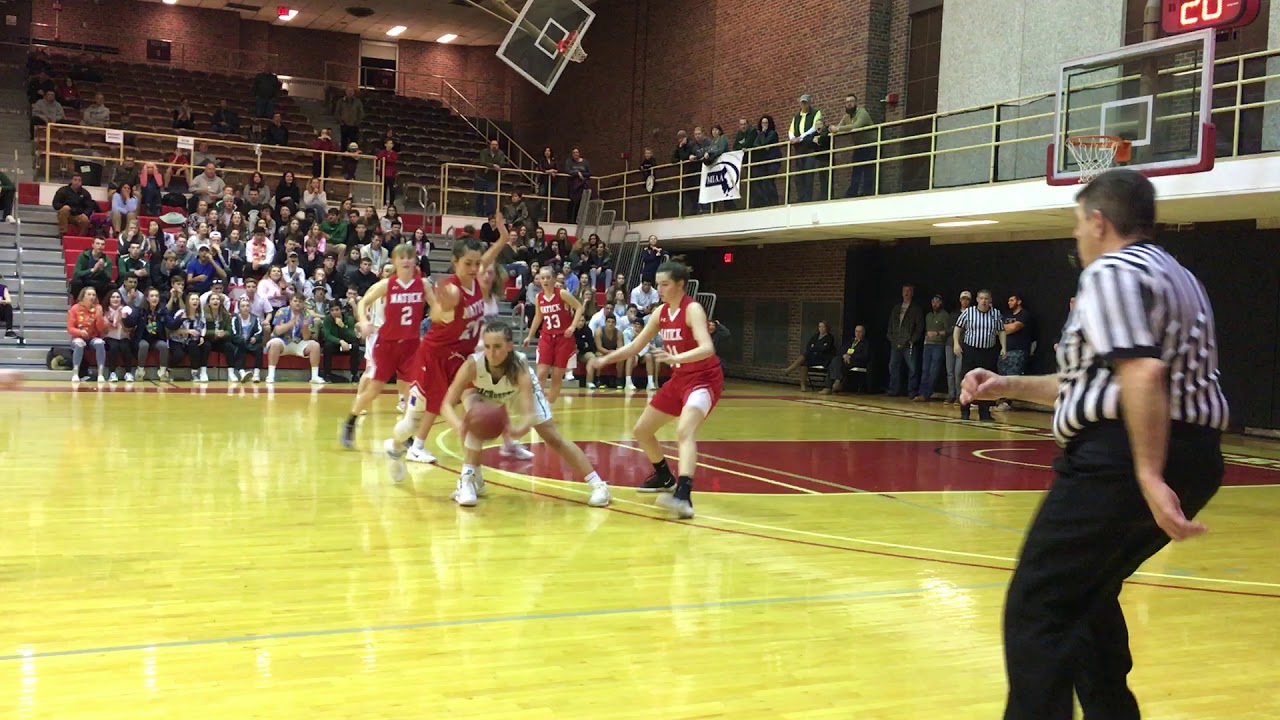 Wachusett’s Reagan McDonald steals the ball and gets it to Courtney ...