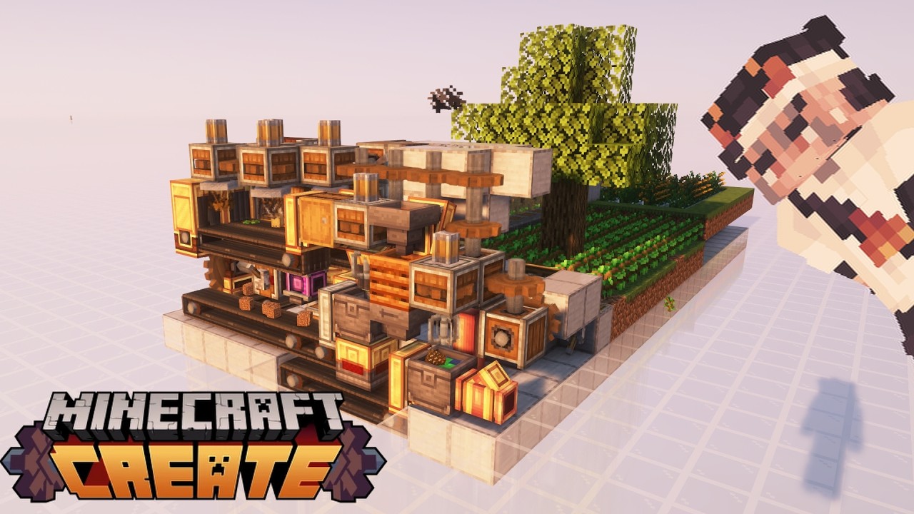Organic Compost / Liquid Fertalizer Farm | Create Mod Block-by-Block ...