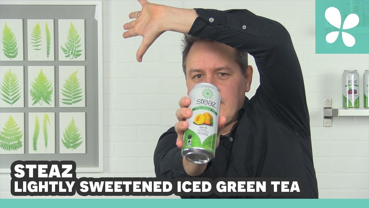 Steaz Lightly Sweetened Iced Green Tea – Delicious, Organic, Soul ...
