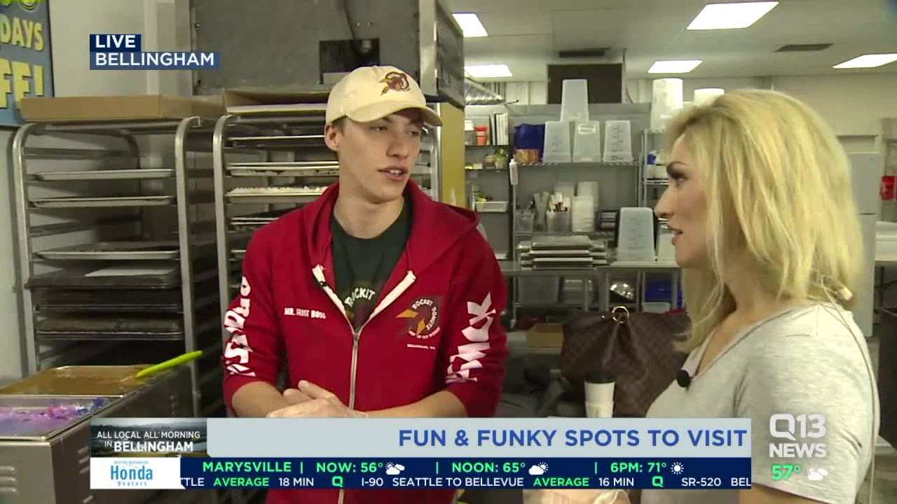 Making donuts at Bellingham's Rocket Donuts - YouTube