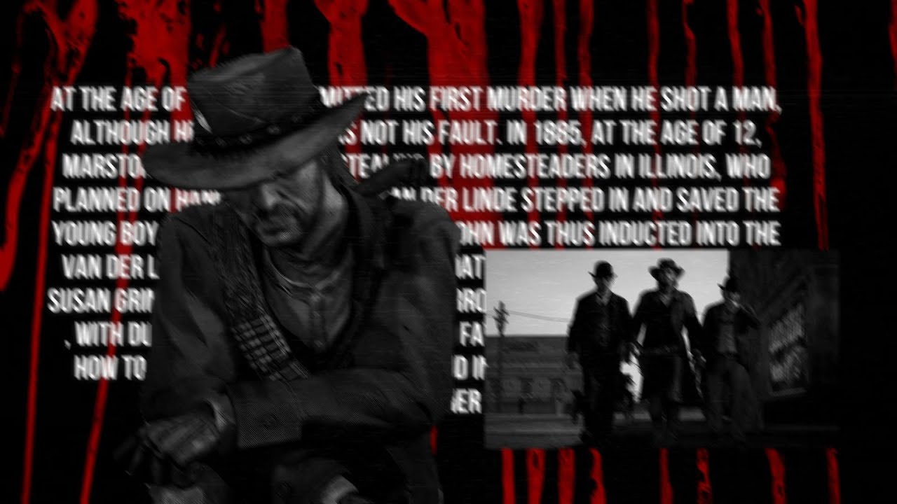 John Marston || Symbiote Style || Red Dead Redemption edit - YouTube