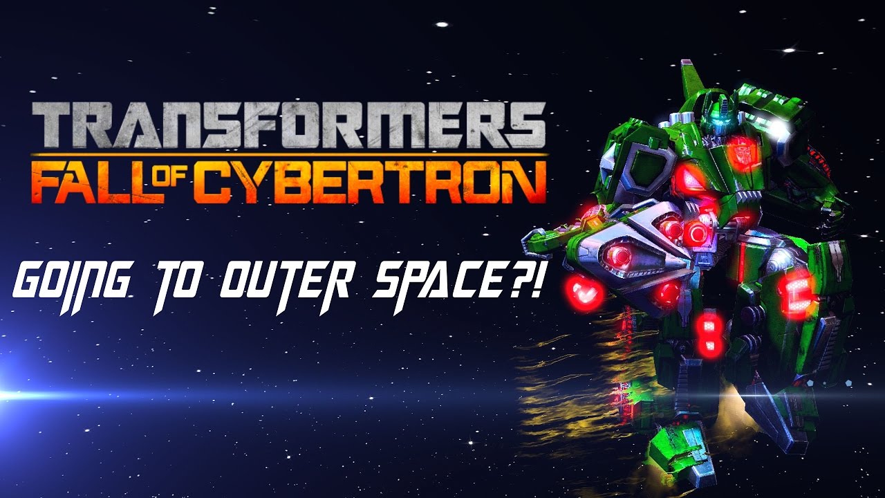 TRANSFORMERS GOING TO OUTER SPACE IN FALL OF CYBERTRON?! - YouTube