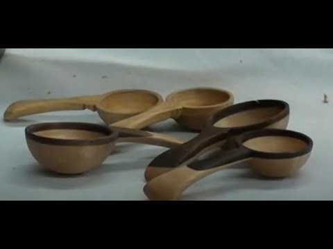 Jerry Osborn - How to Turn a Wooden Ladle - YouTube