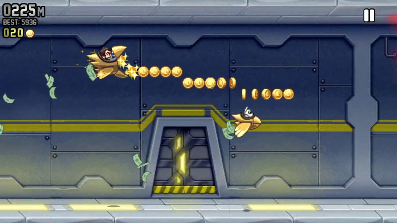 Jetpack Joyride: Profit Bird Gameplay! [Part: 2] - YouTube