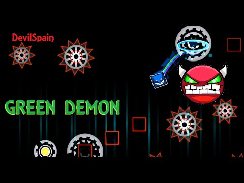 Green Demon - Geometry Dash - Demon - YouTube
