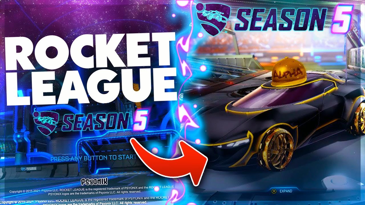 ALL *NEW* SEASON 5 DROPS ON ROCKET LEAGUE! - YouTube
