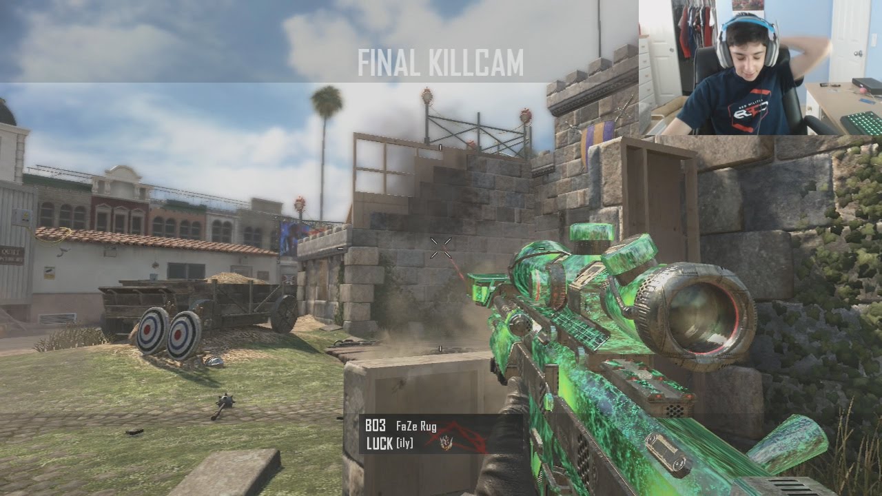 BIGGEST TRICKSHOT FAIL!! (2 SHOTS) | FaZe Rug - YouTube