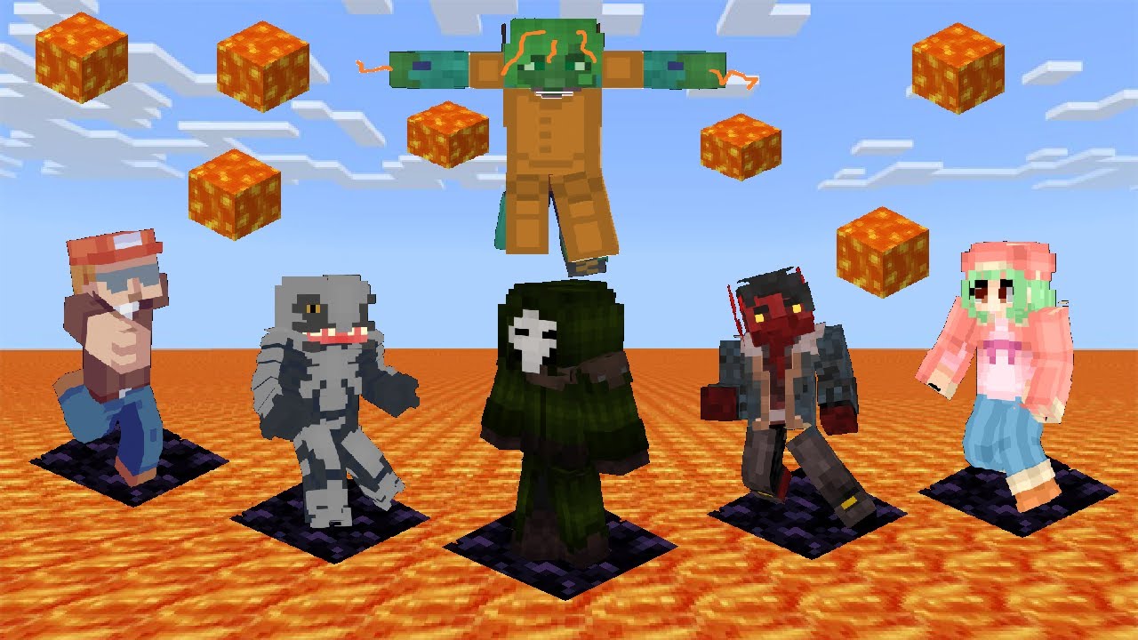 LAVA RISING | Minecraft Lava Challenge - YouTube