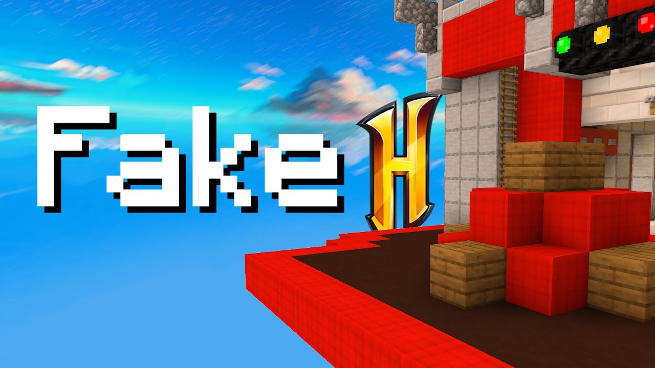 Playing bedwars on a weird hypixel clone - YouTube