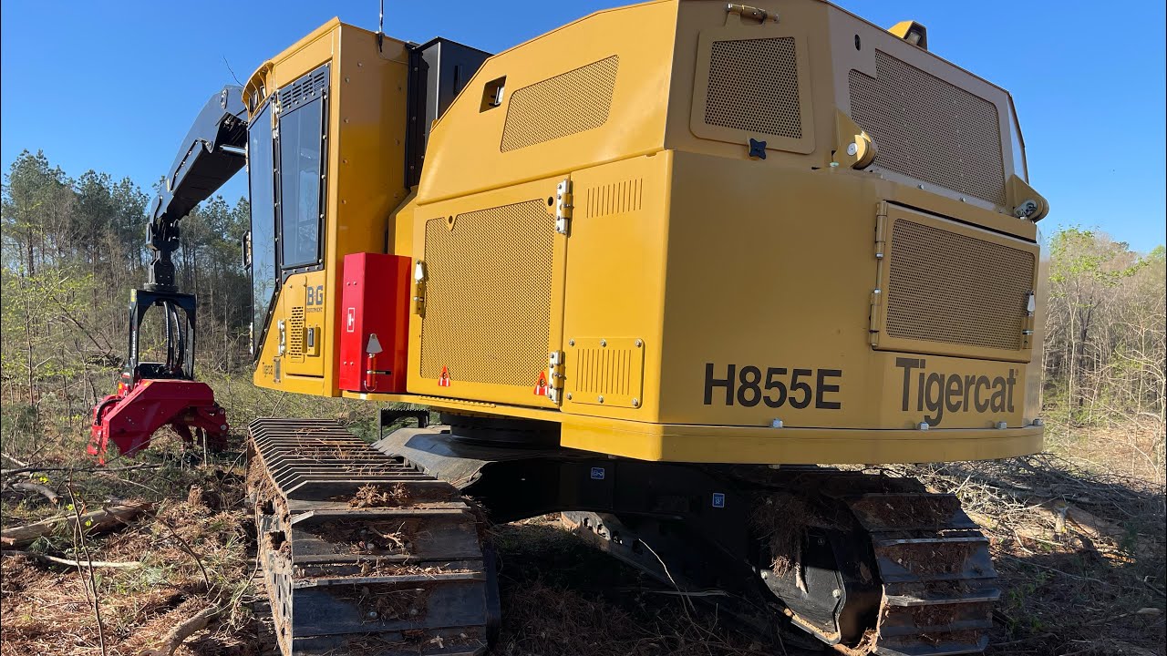 Brand new Tigercat H855E in 4k! - YouTube