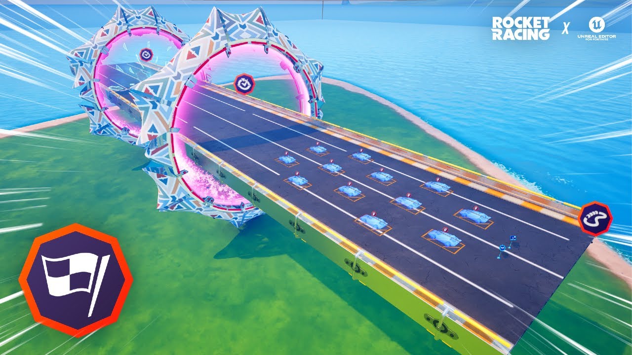 CREATIVE is in ROCKET RACING - MAKE NEW MAPS | UEFN in Rocket Racing ...