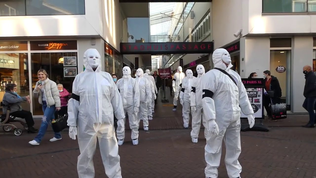 Guerilla mask force nederland complilatie - YouTube