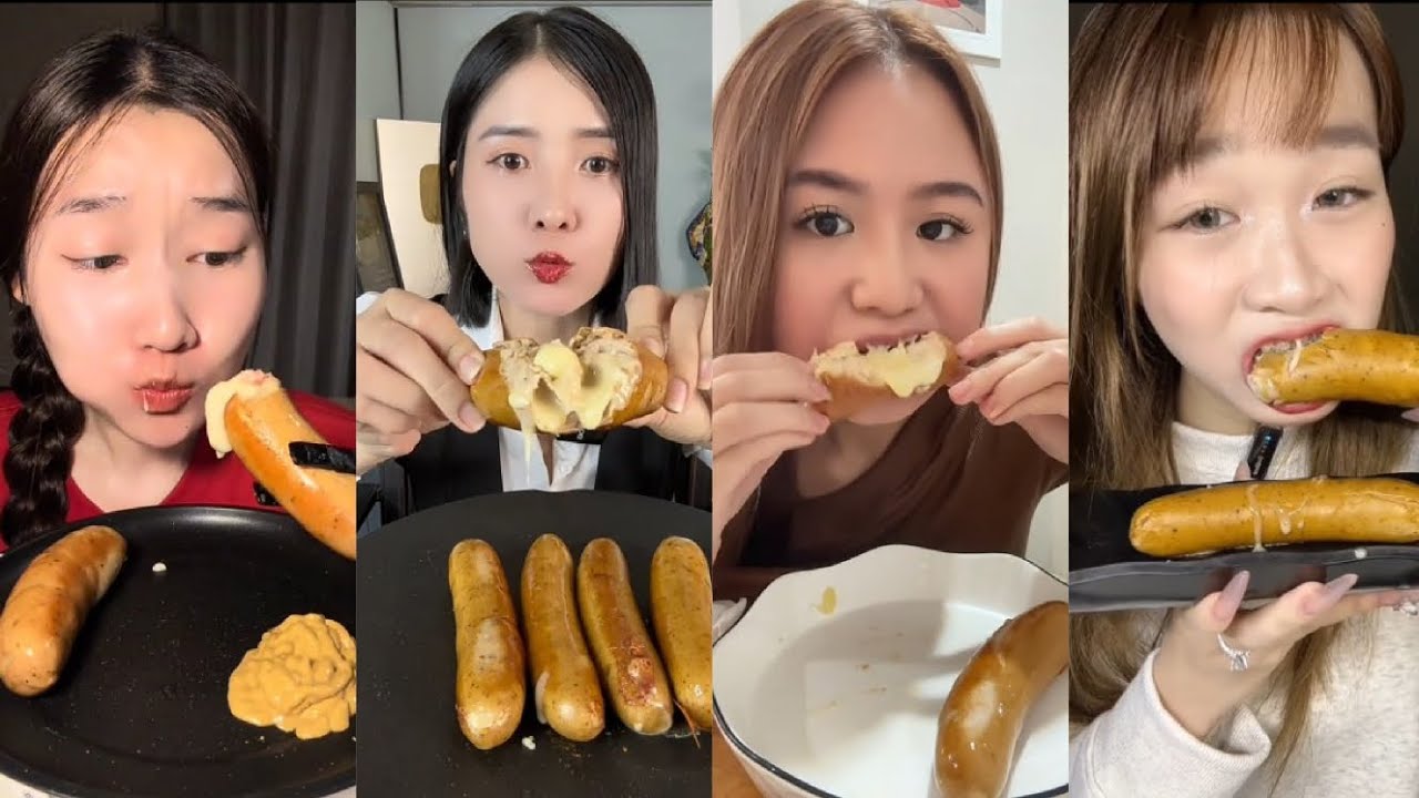 COMPILATION ASMR MUKBANG SAUSAGE UNCLE BOSS🔥 - YouTube