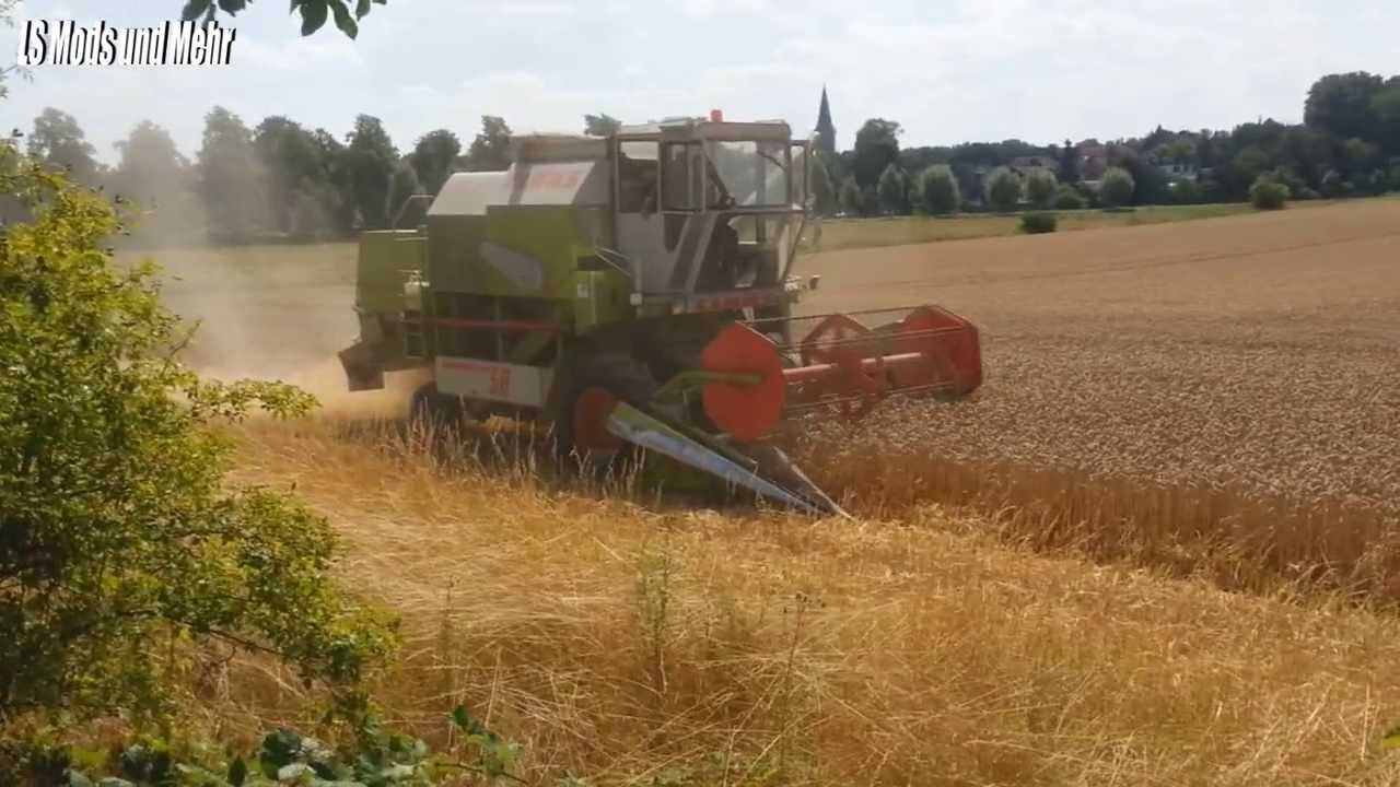Claas Dominator 58 - YouTube