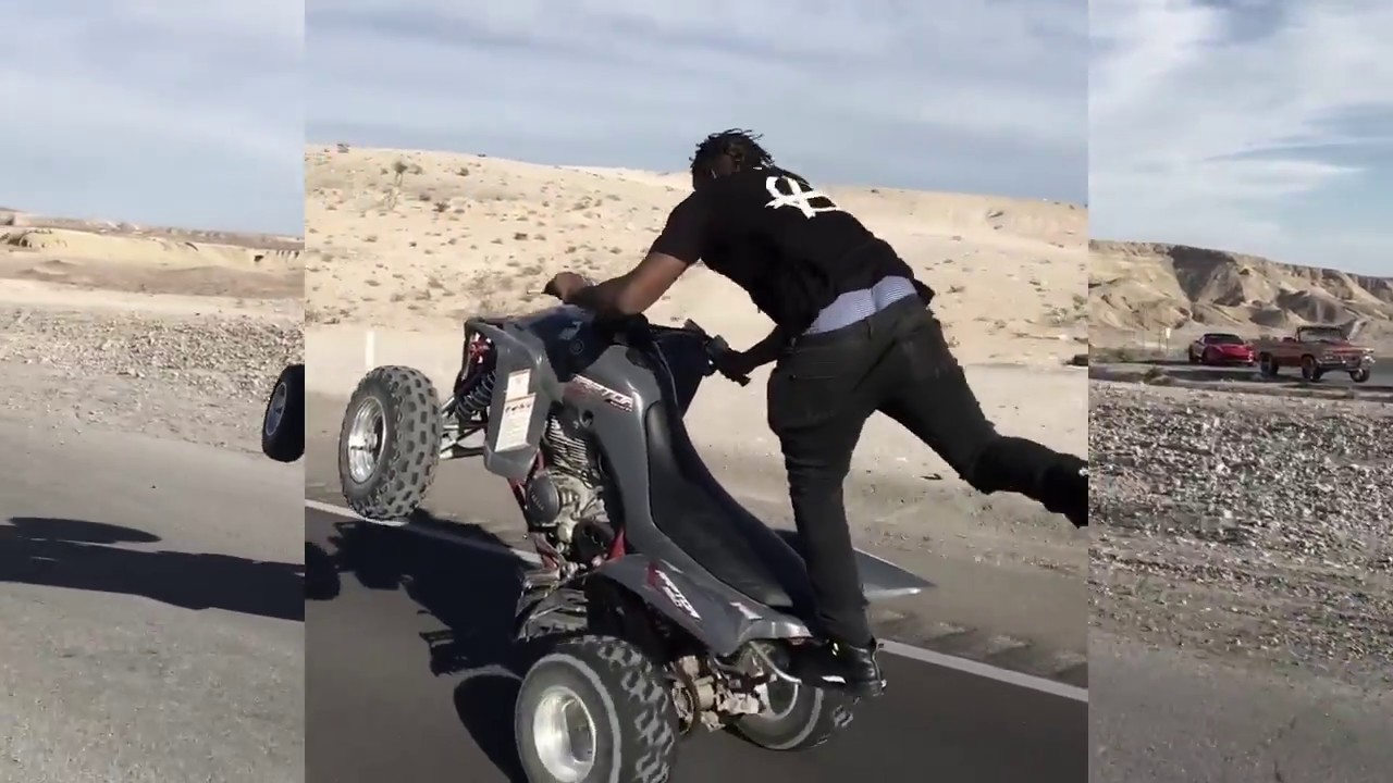 Riding Four Wheelers in Las Vegas with the A$AP Mob's TyY - YouTube