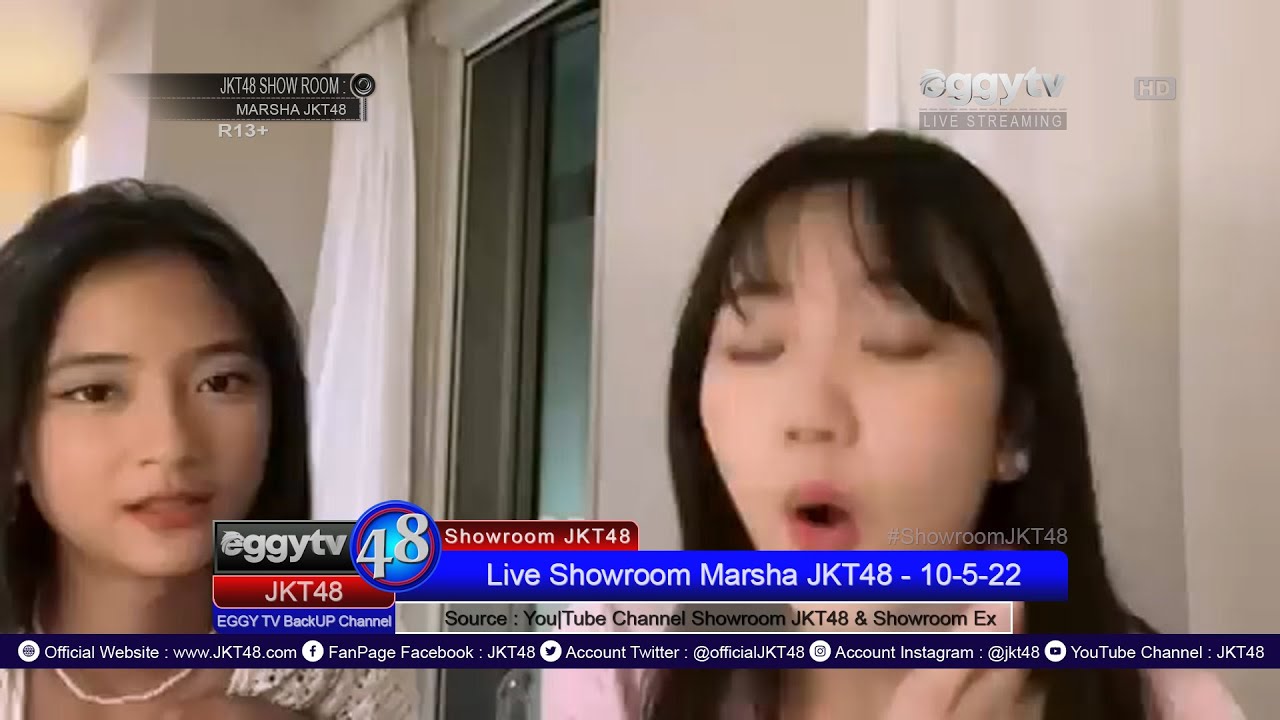 Live Showroom Marsha JKT48 - 10-5-22 - YouTube