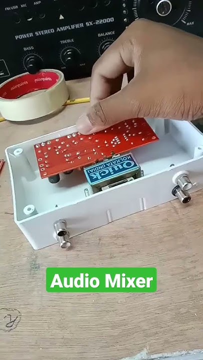 DIY Audio Mixer. - YouTube