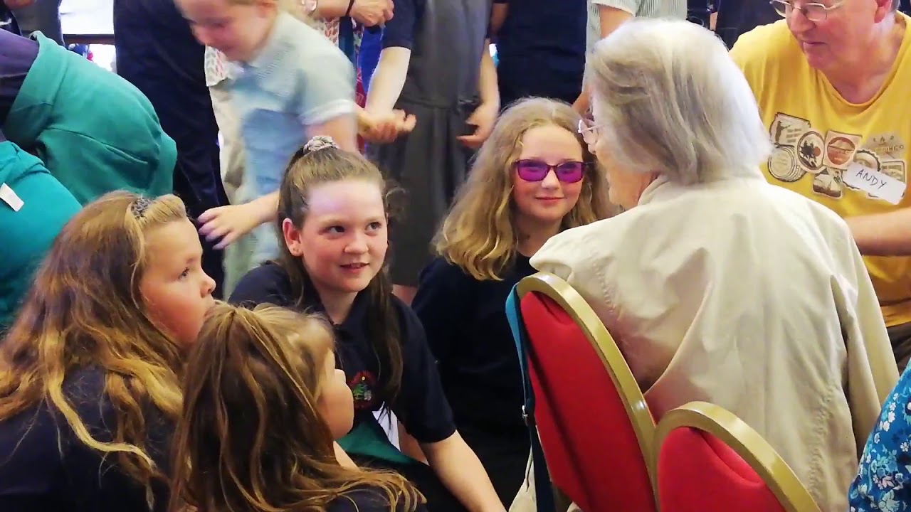 Powys Dementia Network & Hafren Junior School - YouTube
