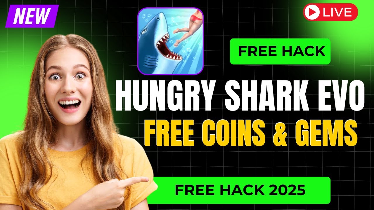 hungry shark evolution hack ️ New 2025 ️ Hack hungry shark evolution ...