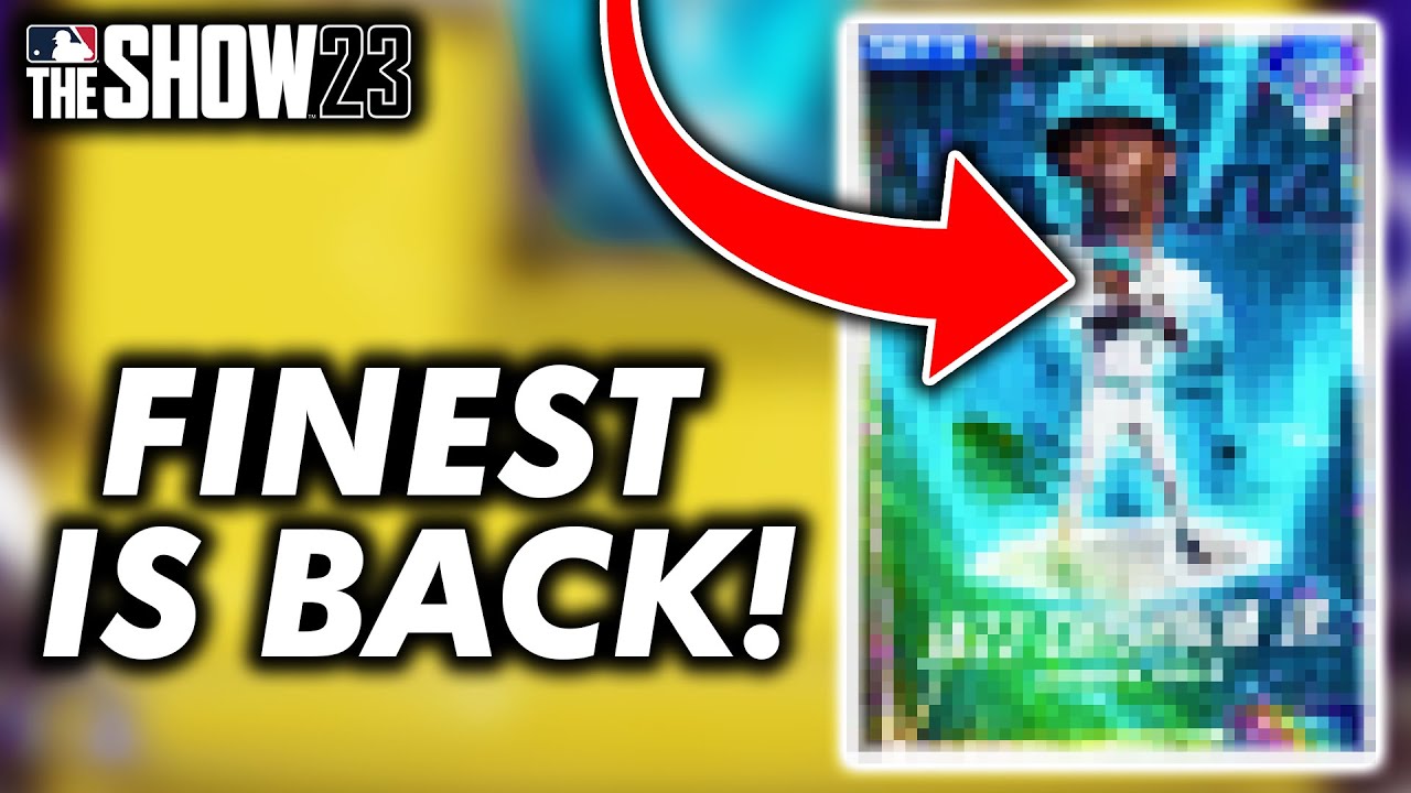 FIRST LOOK AT FINEST CARD in MLB THE SHOW 23 - YouTube