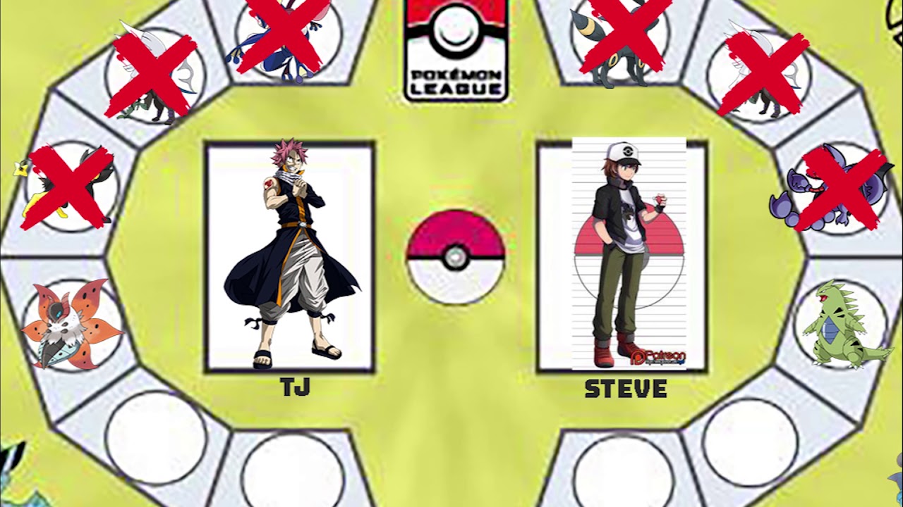 Pokemon Battle Simulator Tournament 1 Battle 6: TJ VS Steve - YouTube