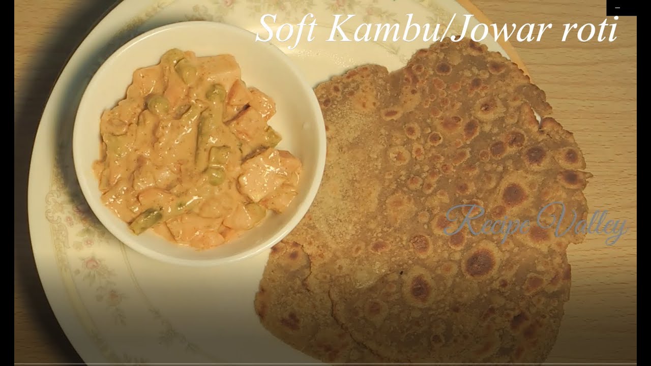How to make soft Bajra roti | Kambu Roti | Sajjalu roti | Healthy ...