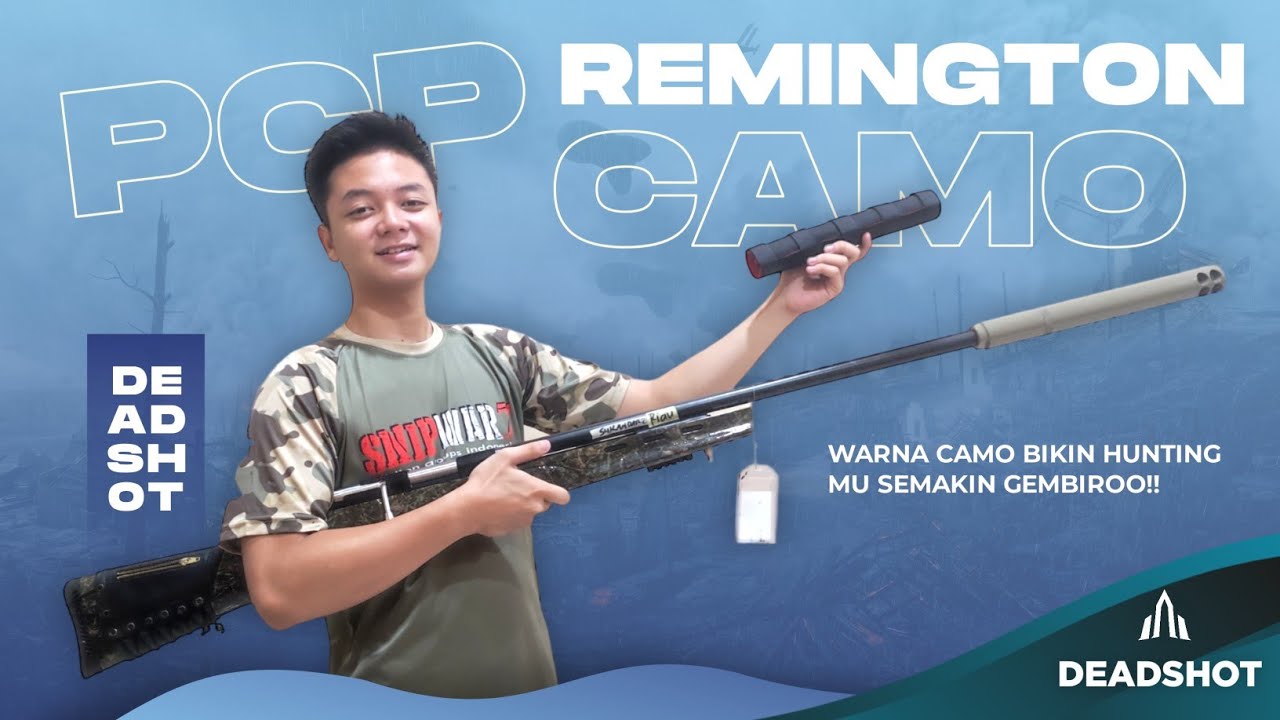 UNIT PCP YANG BISA MENYAMAR DENGAN ALAM! REMINGTON 700 WTP FULL CAMO ...
