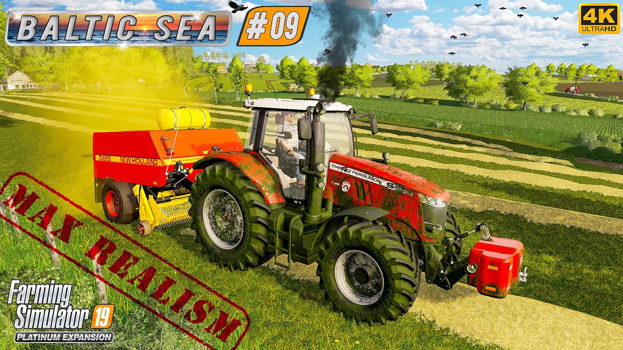 MAX REALISM in The Baltic Sea #09 ⭐ Farming Simulator 19 ⭐ TimeLapse ⭐ ...