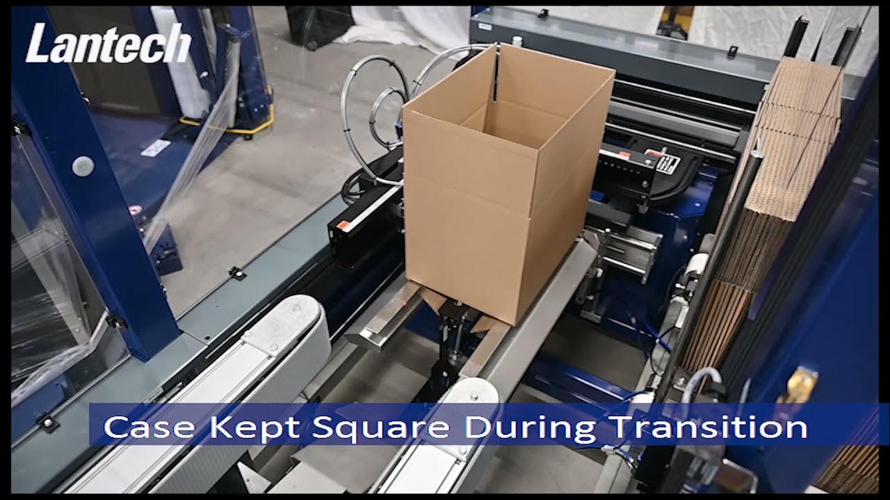 Lantech C-300 Case Erector - YouTube